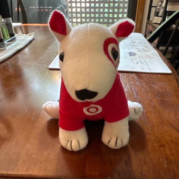 Target | Toys | Target Red And White Bullseye Dog Plush Toy Collectible ...